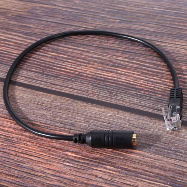 durableAdapter cable machine to office phone J9 for ear .5mm plug U 4X ...