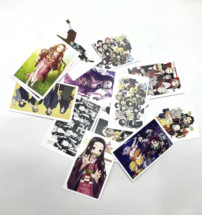 Demon Slayers Lomo Card (15pc) 9cm x 5.5cm Anime Cards Nezuko Tanjiro ...