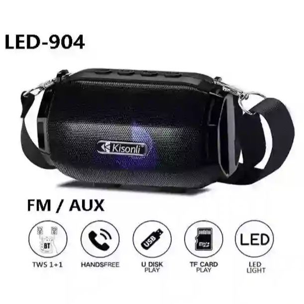 Kisonli LED - 904 Wireless Bluetooth Portable Hifi Speaker | Daraz.com.np