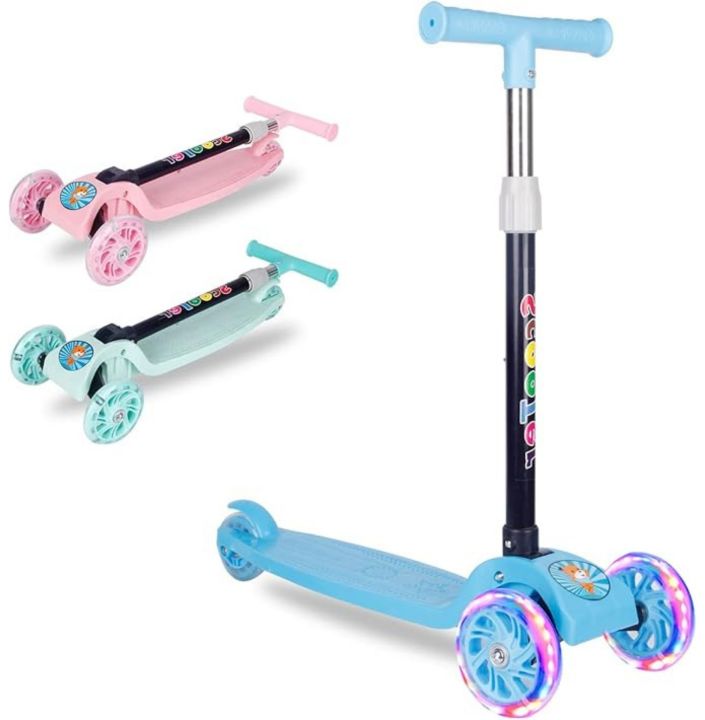 Durable Adjustable Leg Scooter for Kids – Foldable for Convenience ...