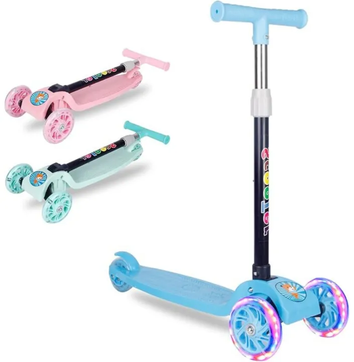 Durable Adjustable Leg Scooter for Kids – Foldable for Convenience ...