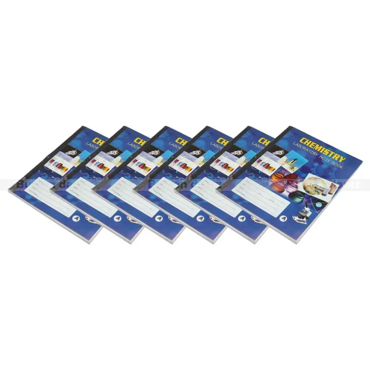6Piece Blue Color Chemistry Laboratory Note Book | Daraz.com.np