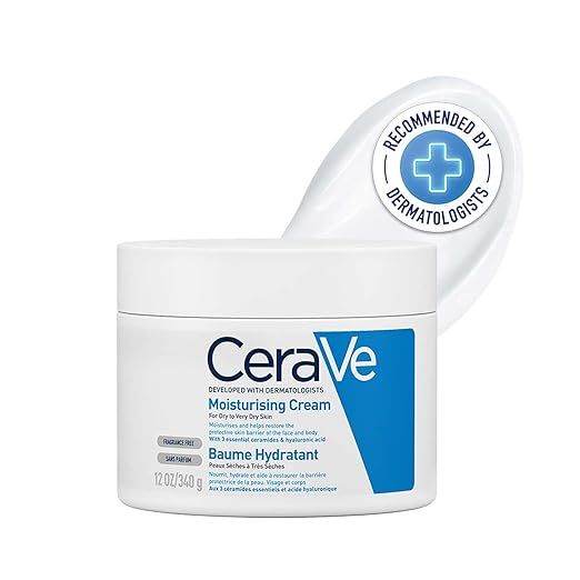 CeraVe Moisturizing Cream Baume Hydrant For Dry To Very Dry Skin (340gm ...