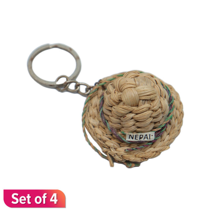 Hat Design Key Ring Set Of 4 | Daraz.com.np