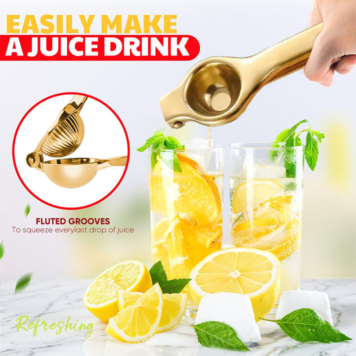 Lemon Squeezer Extra Large, Lemon Squeezer Juicer Stainless Steel ...