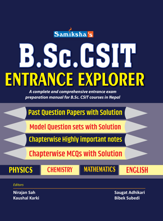 B.Sc.CSIT Entrance Explorer | Daraz.com.np