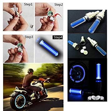 Motorcycle Led Wheel Lights 2 PC Blue | Easy Installation Motorcycle ...
