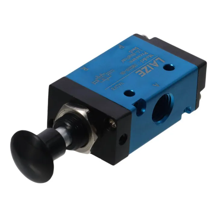 Air Hand Lever Pneumatic Solenoid Valve 3 Way G1/4 2 Position On-off ...