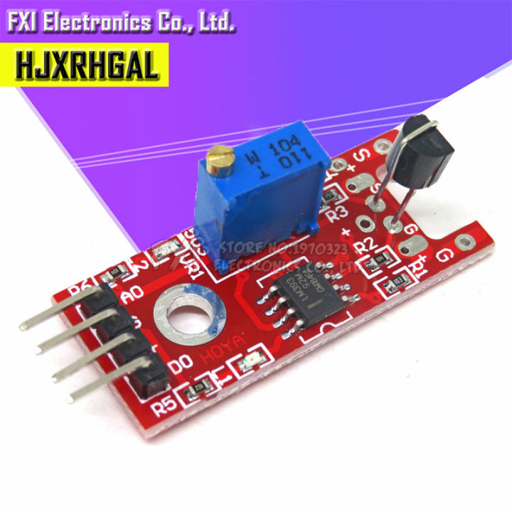KY-024 Linear Magnetic Hall Switches Speed Counting Sensor Module for ...