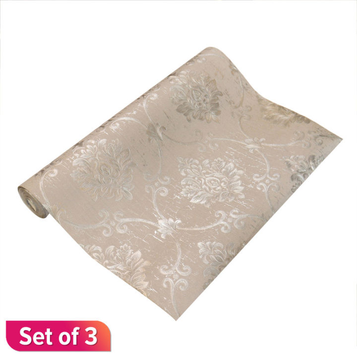 Royal Fancy Wallpaper 57 Sq. Ft (Set of 3) | Daraz.com.np