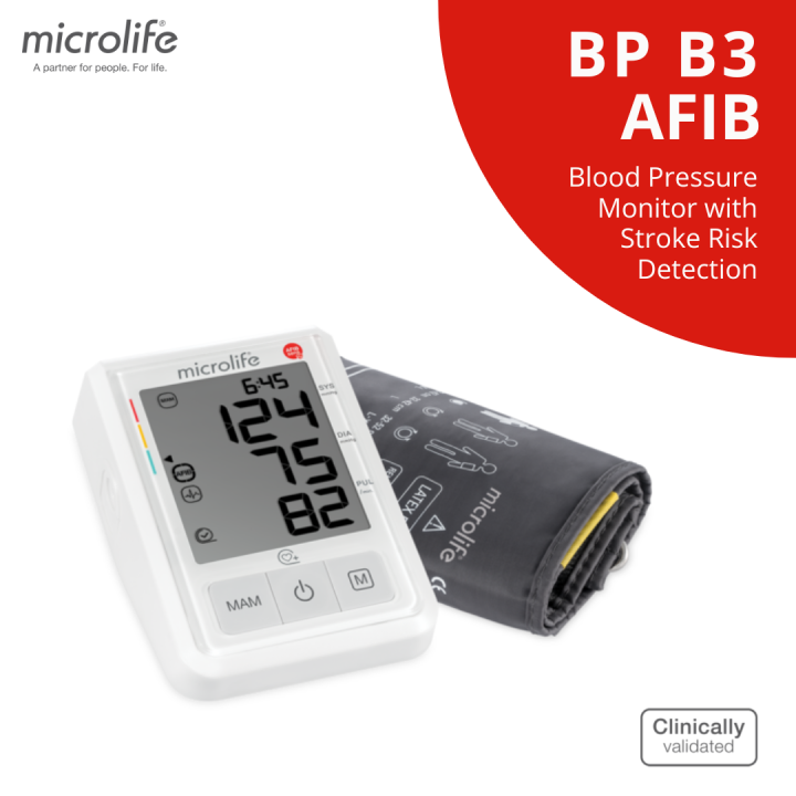 Microlife BP B3 AFIB | Blood Pressure Monitor with Atrial Fibrillation ...
