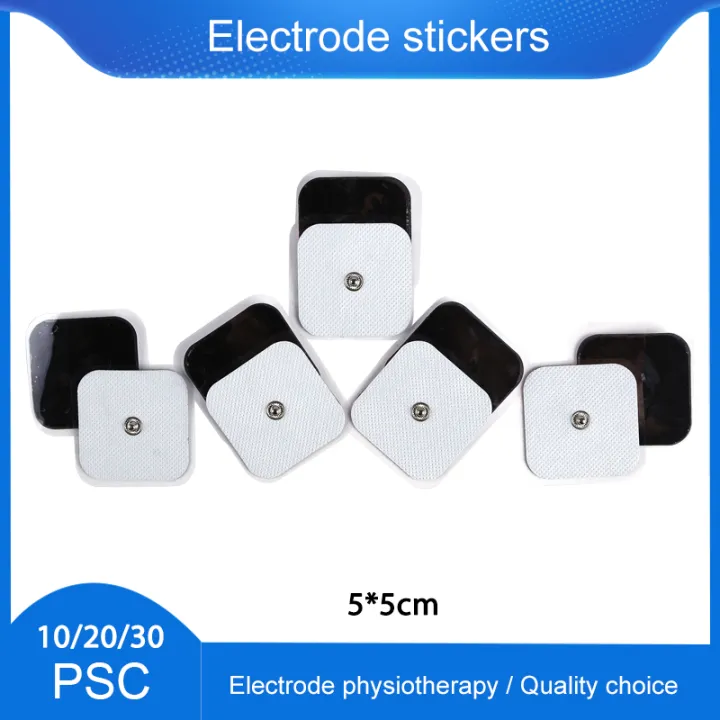 5*5cm TENS Unit Replacement Pads Non-woven Self Adhesive for Therapy ...
