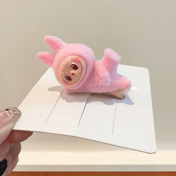 Cartoon Labubu Doll Hair Clip Hairpin Girls Hair Accessories Duckbill ...