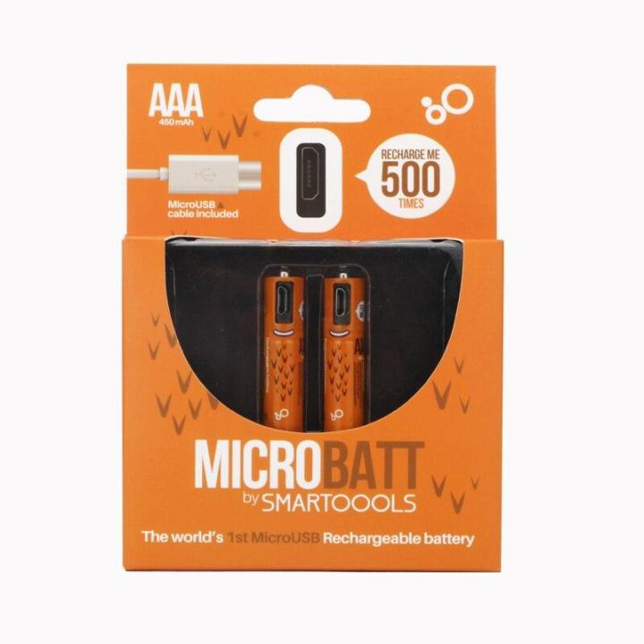 Rechargeable Battery AAA 450mah Smartoools Micro Usb | Daraz.com.np