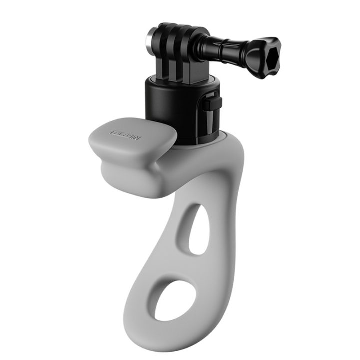 TELESIN Action Camera Mount Silicone Adjustable Mini Flexible Bracket ...