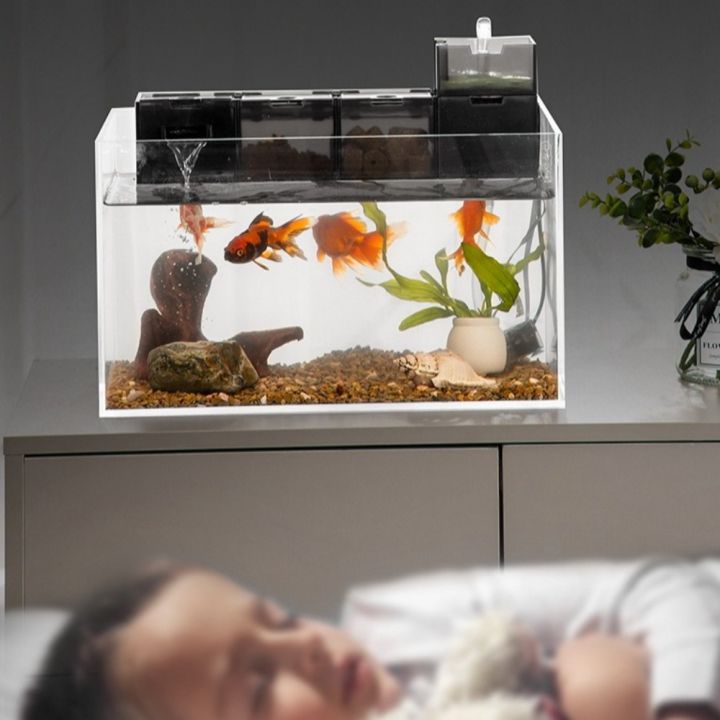 Durable Three-in-one External Aquarium Filter Oxygenated Plastic Fish ...