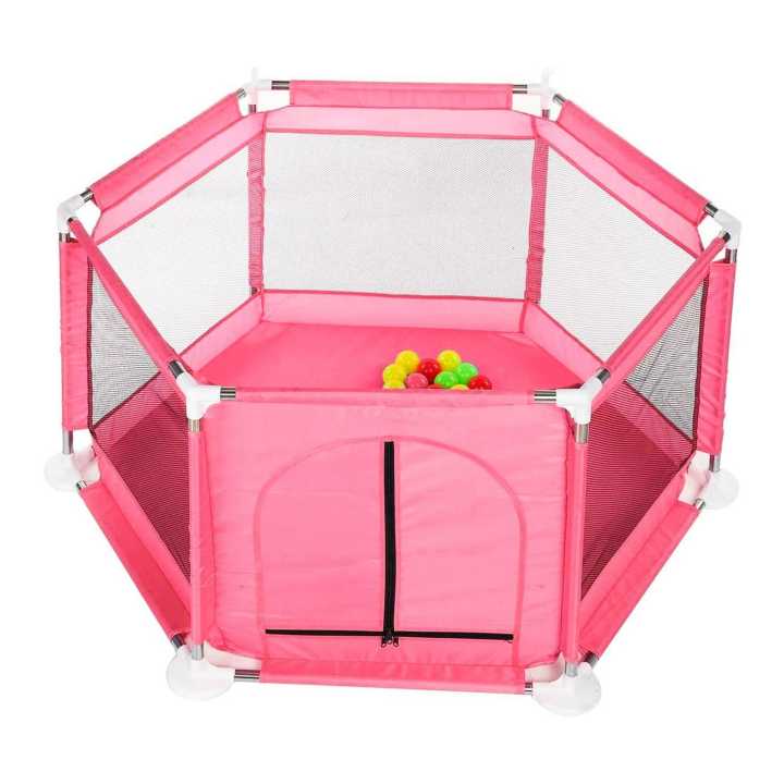 Baby Fence playpen Children's Infant Hexagonal Ball Pool | Daraz.com.np