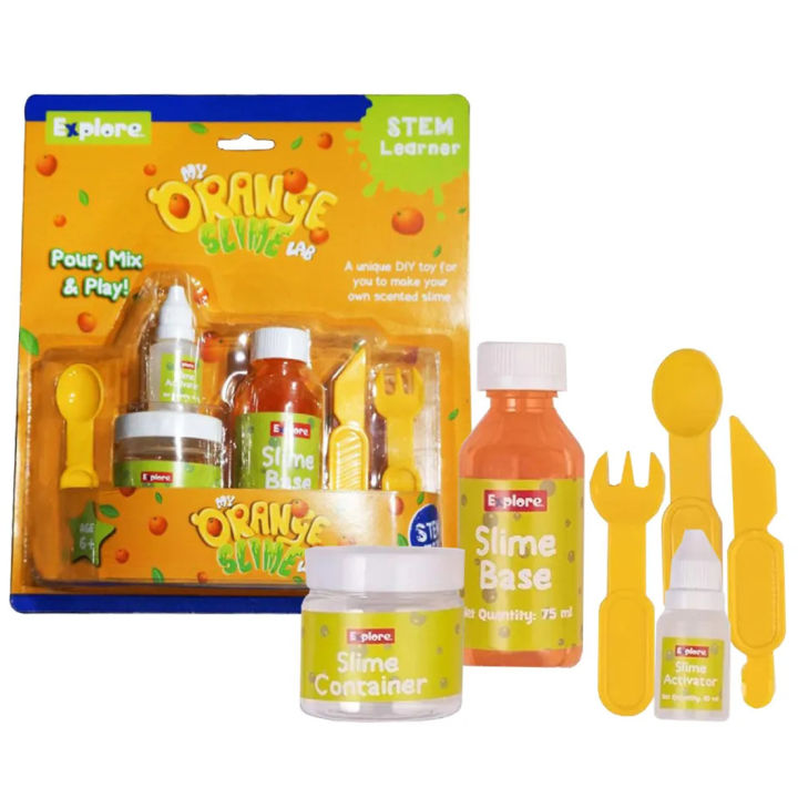Explore.. My Orange Slime Lab Kit | STEM Learning & Creativity ...