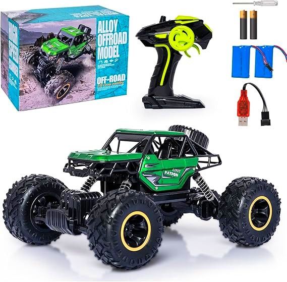 CrashCruze RC Car – Fast, Rechargeable Stunt Car for Kids’ Outdoor Fun ...