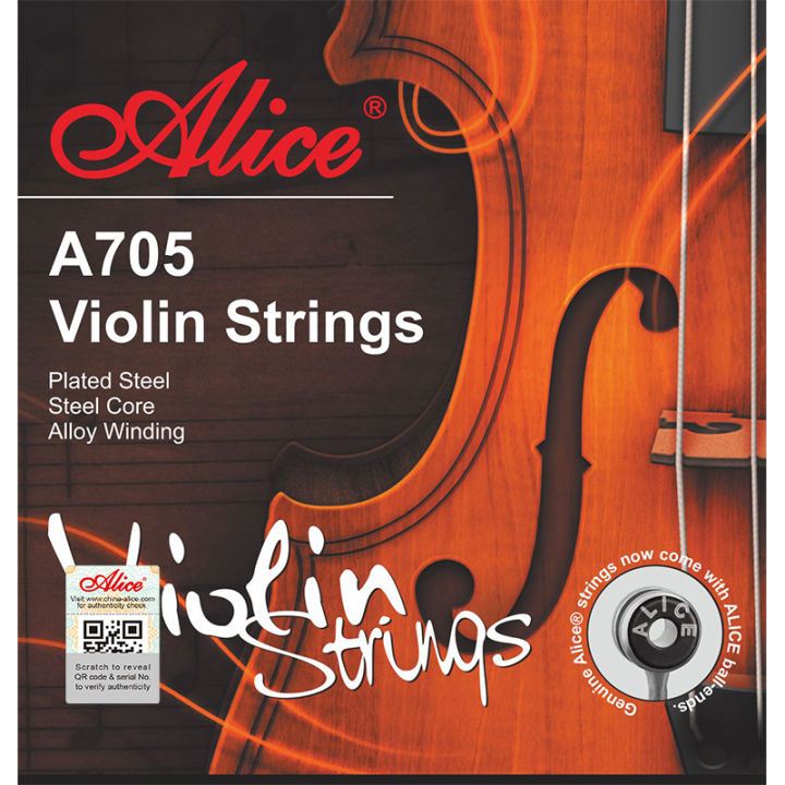 Alice Violin String Set Stainless Steel Coated Steel Core | Daraz.com.np
