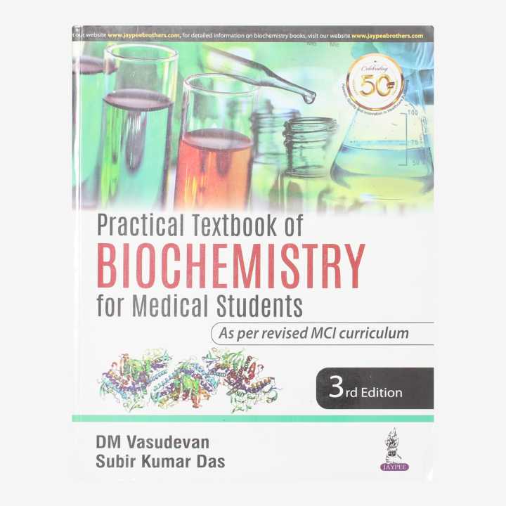 Practical Textbook Of Biochemistry For Medical Students( 2020)3rd Edition-DM Vasudevan | Daraz ...