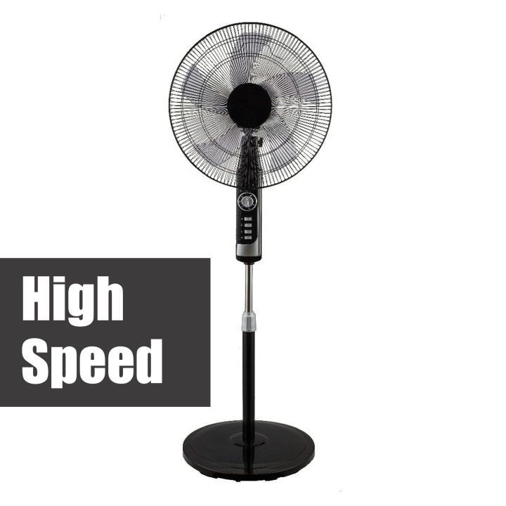 16" High-Speed Fan | 5 Blades | 3 Speed Modes | Powerful Automatic ...