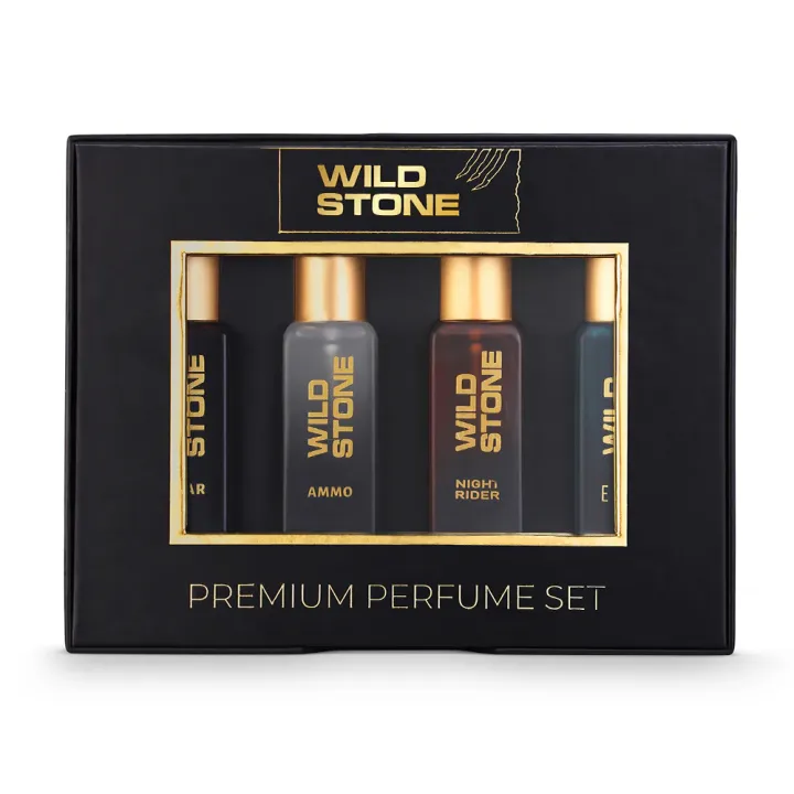 WildStone Premium Perfume Gift Set for Men 4x20 ml Perfume for Men Wild Stone Perfume | Daraz.com.np