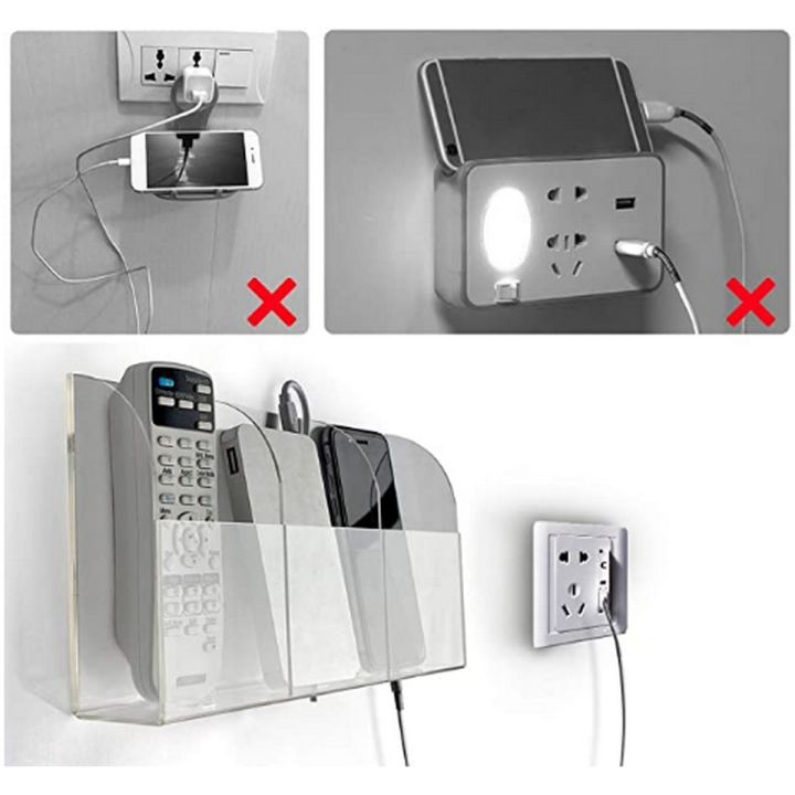 New goods Wall Mounted Charging Phone Holder Smart Phone Station TV ...