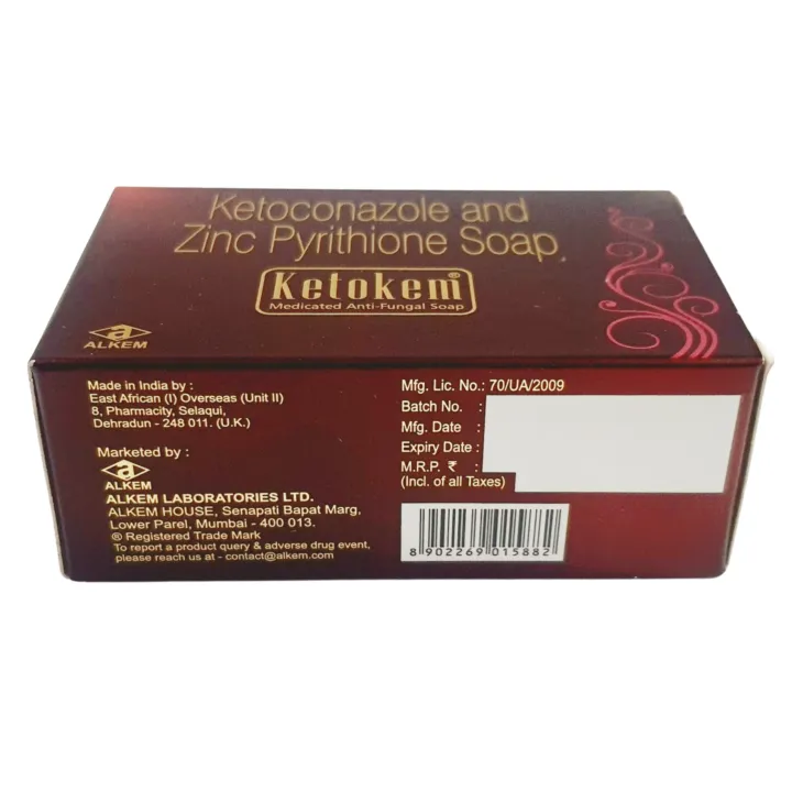 Ketokem Soap 150g(Pack Of 2 * 75g) | Anti Fungal Anti Bacterial | 1% ...