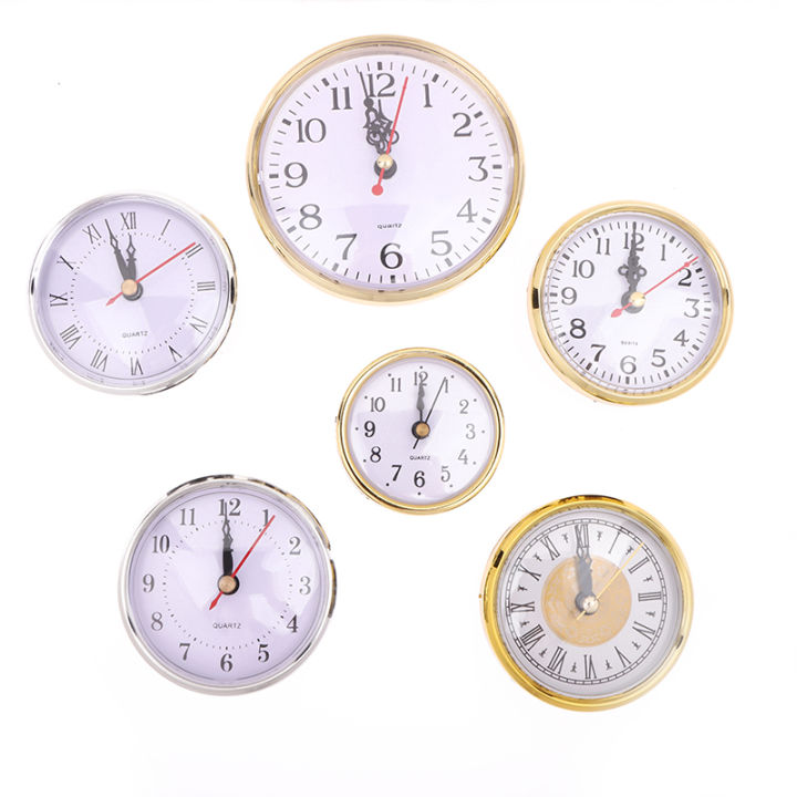1PC DIY Quartz Clock Insert Movement Roman Bedside Antique Watch Desk ...