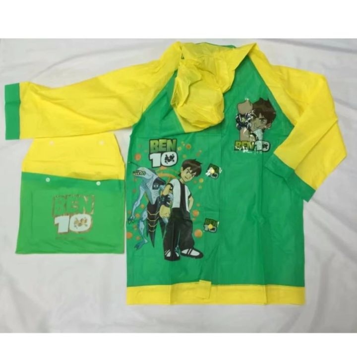 Ben Ten Raincoat | Kids Raincoat | M, L, XL, XXL | Daraz.com.np