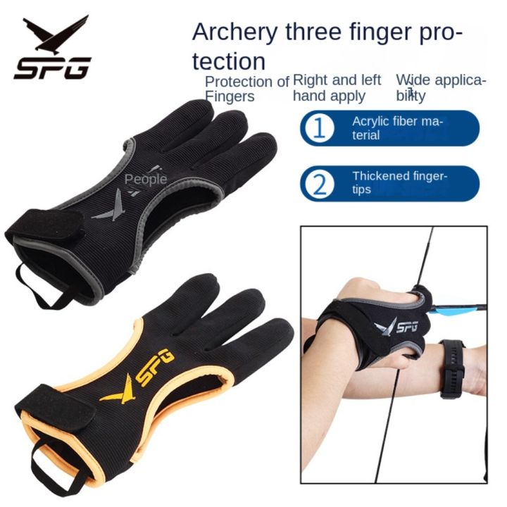 2024 Recurve Bow Archery Finger Guard Sports Accessories Hunting ...