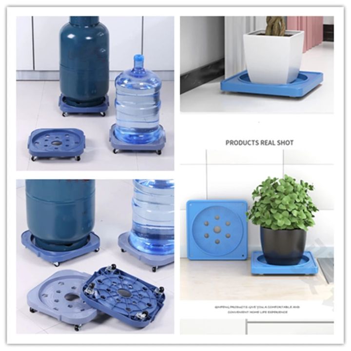 Unbreakable Water Jar Gas Trolly/Lpg Cylinder Stand Trolley with Wheels ...