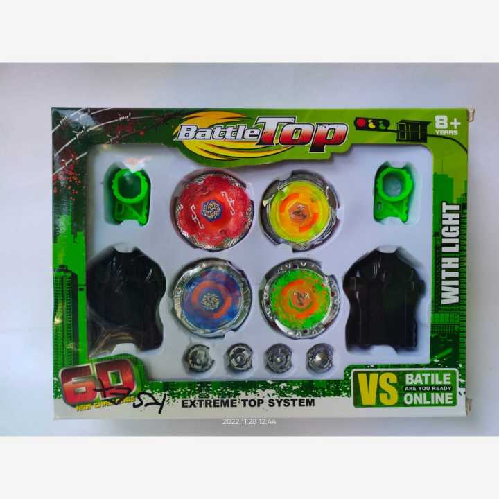 Beyblade Bablate Babylade Spinning Toys For Kids With Metal Blades ...