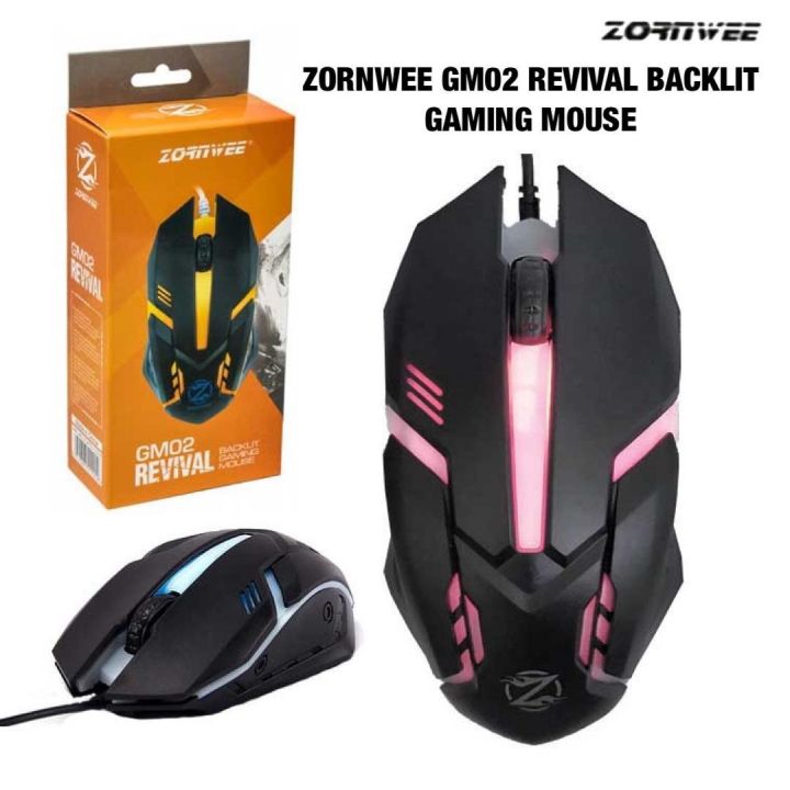 Zornwee Backlit Gaming Mouse Gm02 | Daraz.com.np