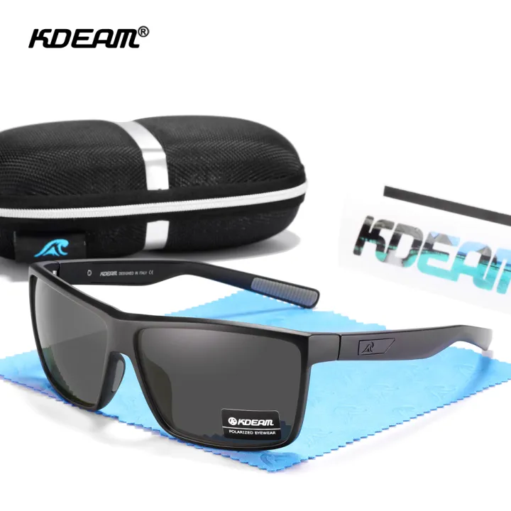 KDEAM Scratch Resistance Sunglasses Men Polarized 100% UV Protection ...