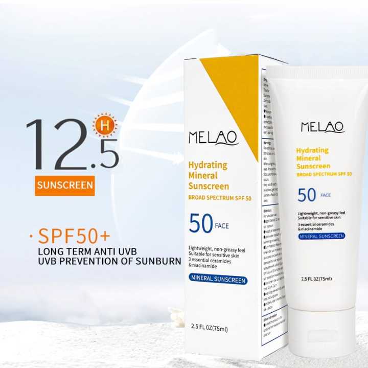 Melao SPF 50+ Mineral Sunscreen :- 75 ml | Daraz.com.np