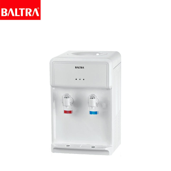 BALTRA Spill Table Top Water Dispenser / 2 taps for hot & normal water ...