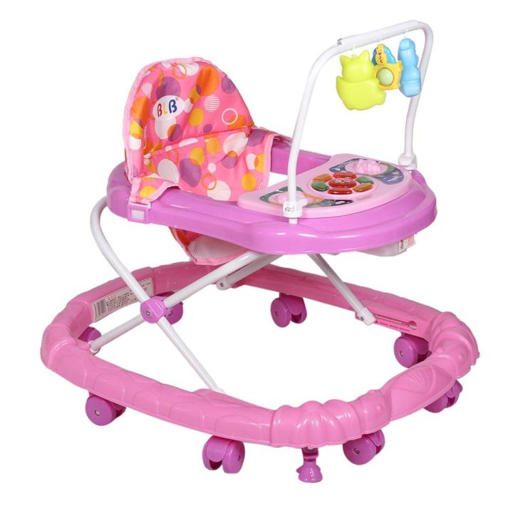 Baby Musical Walker - Pink | Daraz.com.np