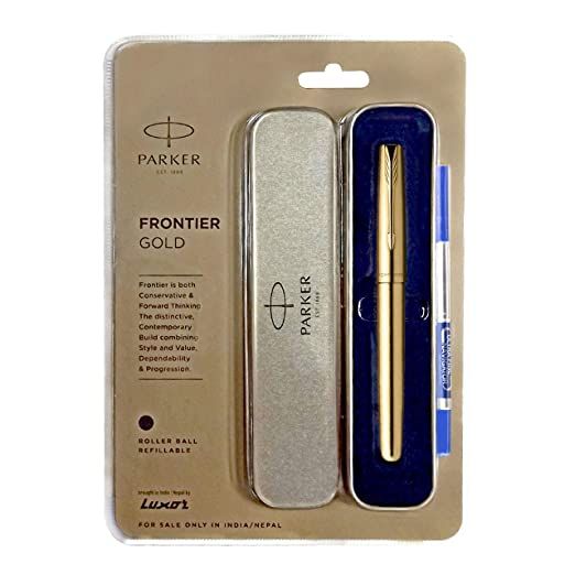 Frontier Gold Roller Ball Pen GT BLACK INK | Daraz.com.np