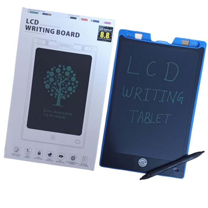 Lcd Writing Tab 8.8 Inch Electronic Drawing Doodle Board For Kids And ...