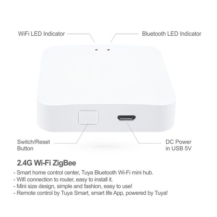 Tuya Smart Bluetooth WiFi Gateway | Daraz.com.np