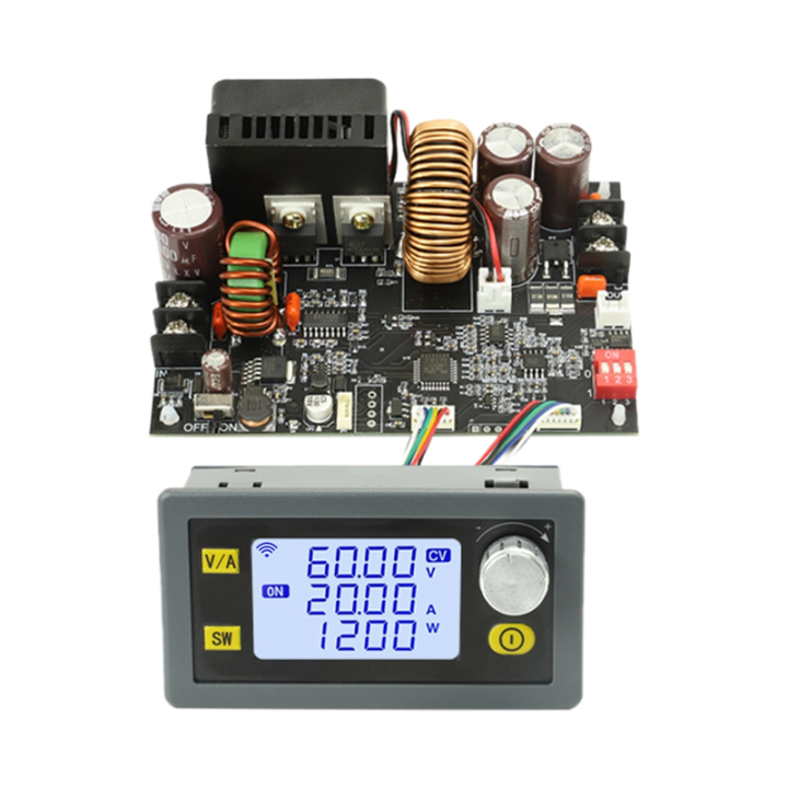 1200W DC CNC Antihypertensive Boost Converter 6-70V Adjustable Power ...