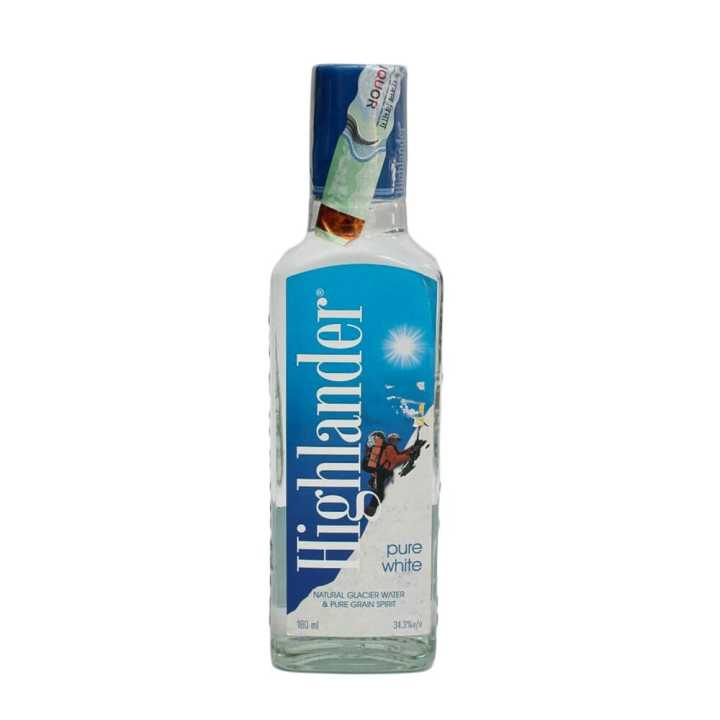Highlander Pure White Vodka 180ml | Daraz.com.np