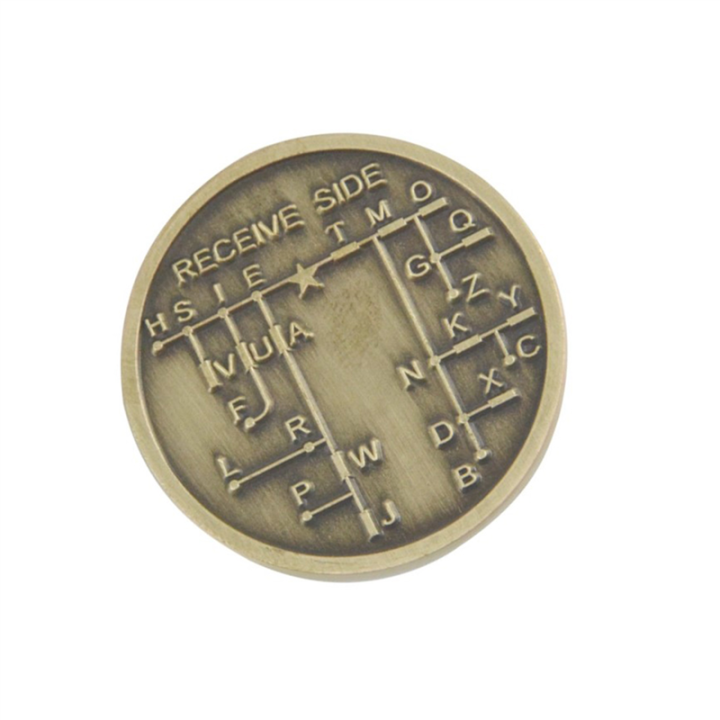 CW Morse Code Commemorative Coins CW Training Coin | Daraz.com.np