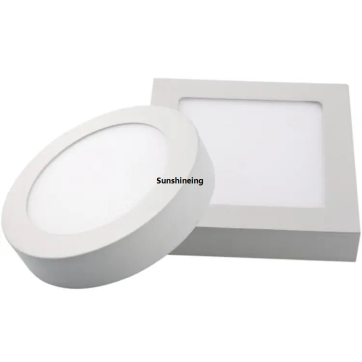 Orange Ceiling Surface Round LED Panel Light Down Light Warm White For ...