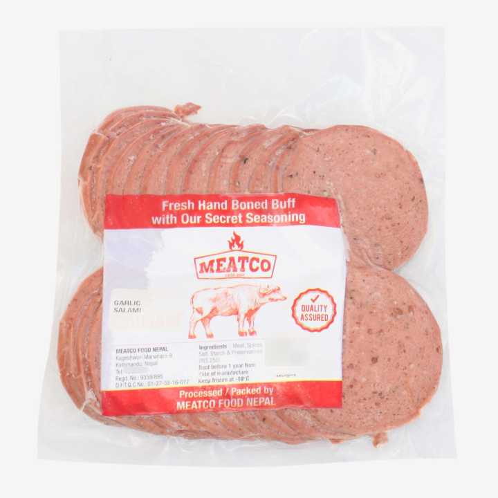 Meatco Frozen Fresh Hand Boned Buff Garlic Salami 500 gm | Daraz.com.np