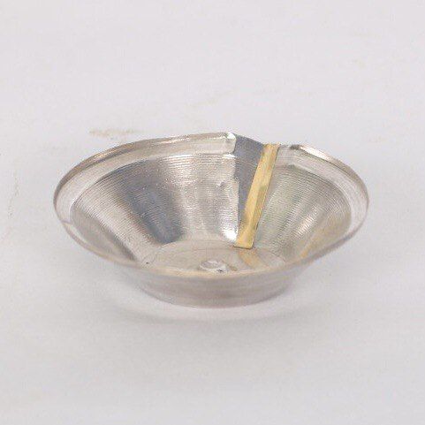 Silver Diyo | Puja Diyo | Chadi Diyo -Traditional Silver Puja Diyo- Puja Saman | Daraz.com.np