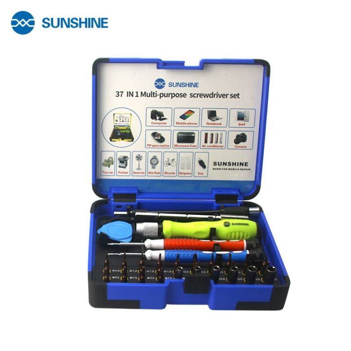 37 In 1 Multi function Screwdriver set SUNSHINE SS-5110 for mobile laptops and electronics ...