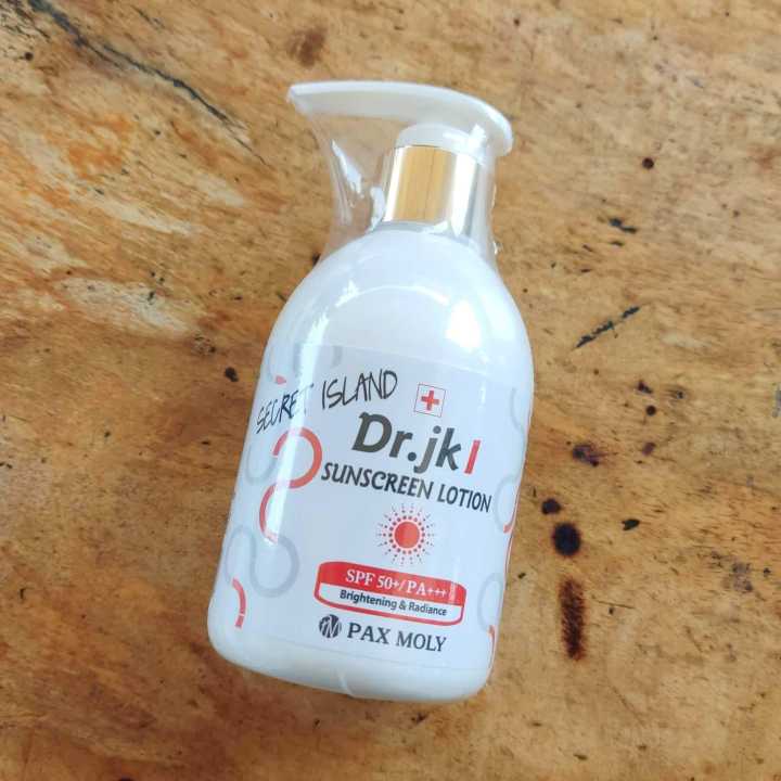 Dr.Jk 1 Sunscreen Cream SPF 50+ PA+++ UVA/UVB 200ml | Daraz.com.np